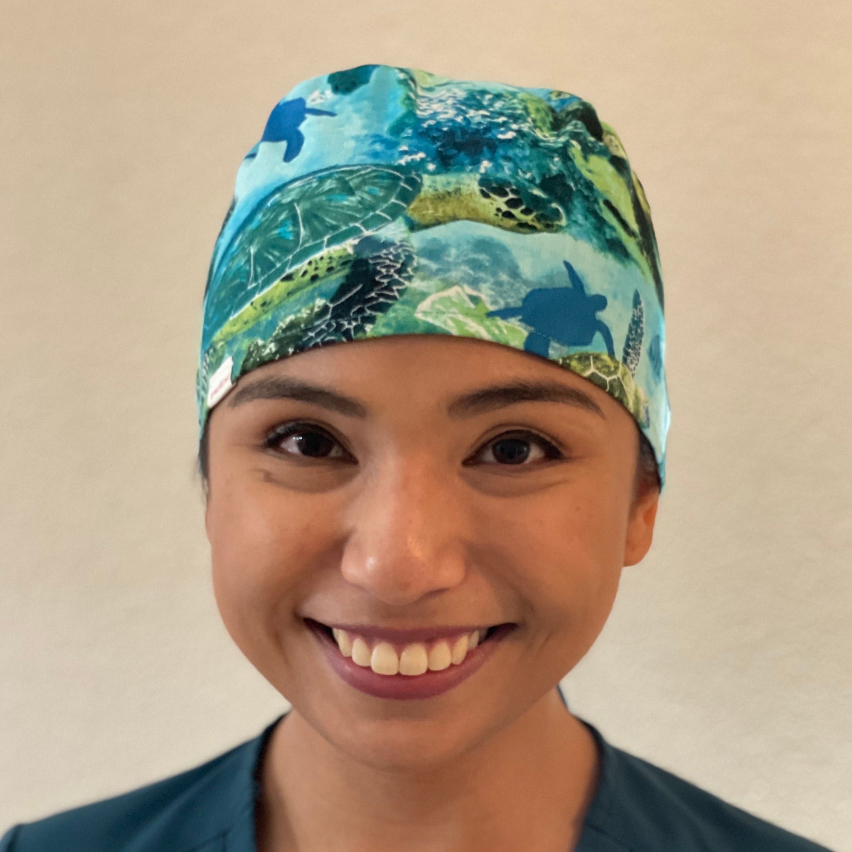 Scrub Cap - Sea Turtles – OR world